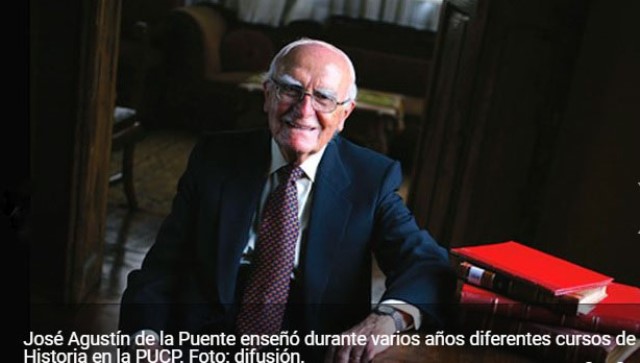 José Agustí­n de la Puente, reconocido historiador peruano, falleció a ...