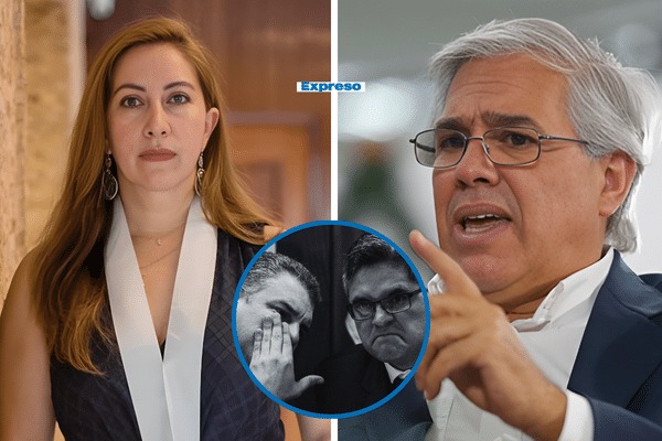 Katherine Ampuero ‘barrió el piso’ con Gino Costa en debate por ...